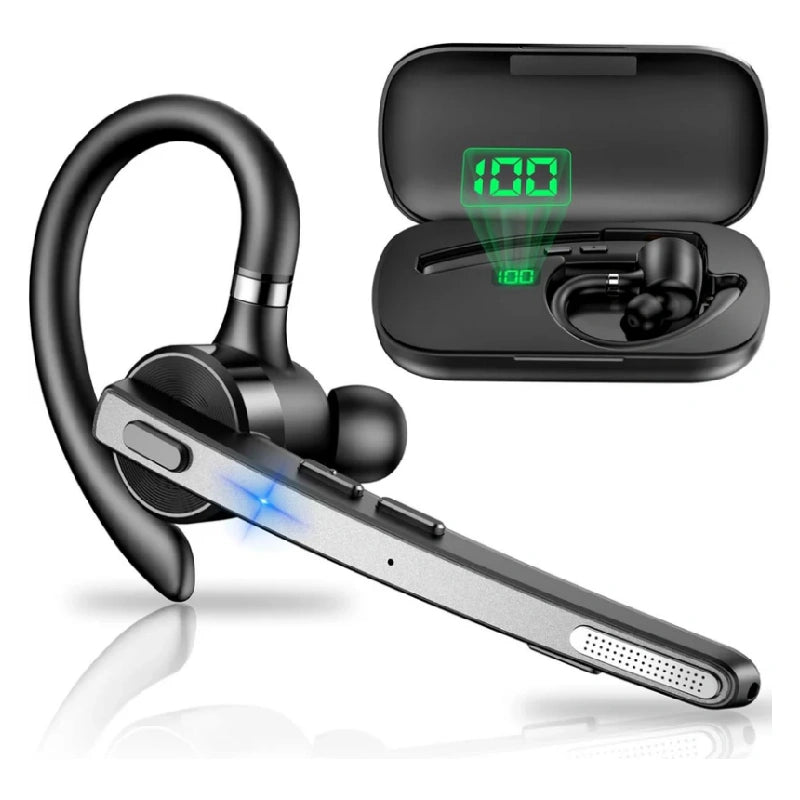 ZLOS G9 Wireless Noise-Canceling Bluetooth Headset with Charging Case ...